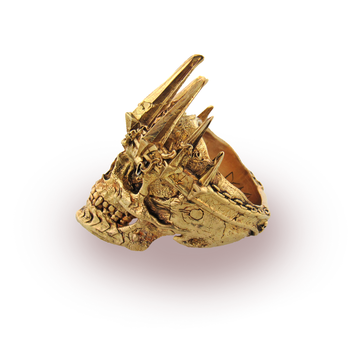 Death Knight Ring | Gold – DEATH SAVES