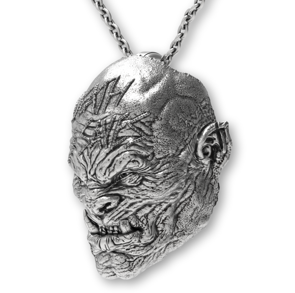 Orc Pendant | Silver – DEATH SAVES